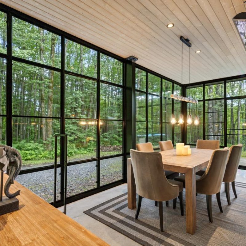 Maison/Chalet préfabriquée Marquis (Scandinave Suédois) – Bâtiment Préfab